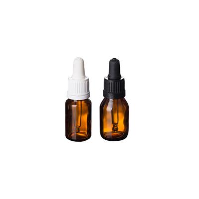 China 1/2 oz (15ml) AMBER Boston Round Glass Bottle for sale
