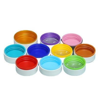 China Plastic Double Screw Cap 43mm for Vitamins Capsule Tablet Powder for sale