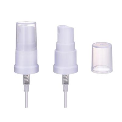 China Spray Pump DIN18mm ， Spray Cap White, Dosage 0.14ml for sale