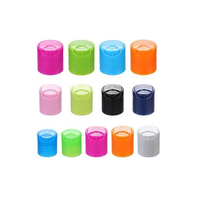 China PINK/GREEN/BLACK/WHITE/ORANGE/BLUE Disc Top Cap for sale