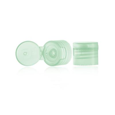 China Flip Top Cap 20/410 3mm Natural Transparent Green for sale