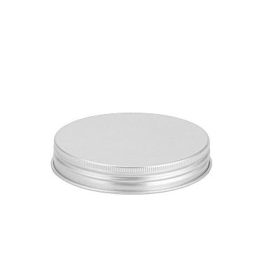 China 89mm Brushed Silver Aluminum Cap with Foam Liner for sale