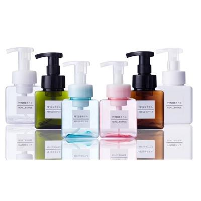 China 2020 Square Soap Dispenser 250ml 180ml Foam Pump Bottles for sale