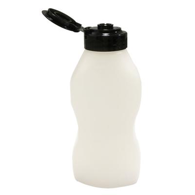 China 100ml plastic bottle with silicon flip top cap for spices for sale