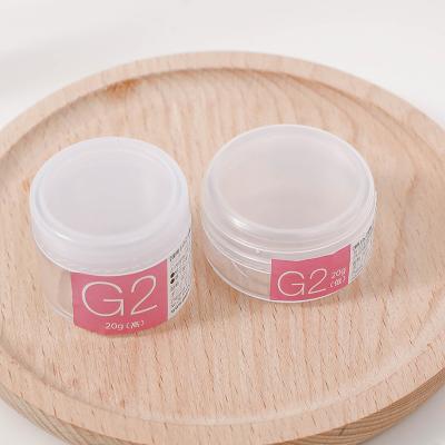 China PS cream bottle, customized sticker label, 20g cream plastic box for sale