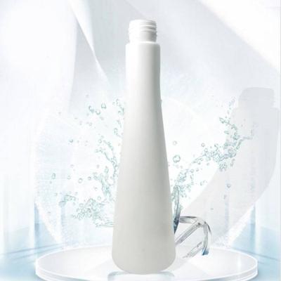 China 200ml conical plastic bottle, conical bottle, cosmetic packaging bottle for sale