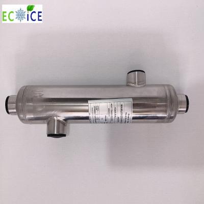 China Water Swimming Stainless Pump Tube Solar Heater for Heating Air Instant Exchange Steel Pool Heat Exchanger for sale