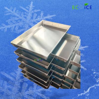 China Food Grade Shrimp Fish Fillet Processing Mould Aluminum Alloy for Plate Freezer Freezing Tray With Lids for sale