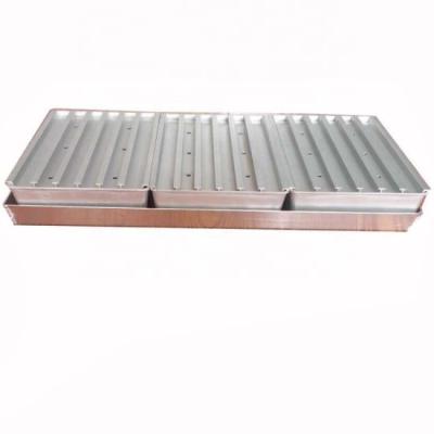 China caja de congelación de congelación rápida del camarón congelado del bloque 2kg en el material de aluminio, congelación rápida en venta