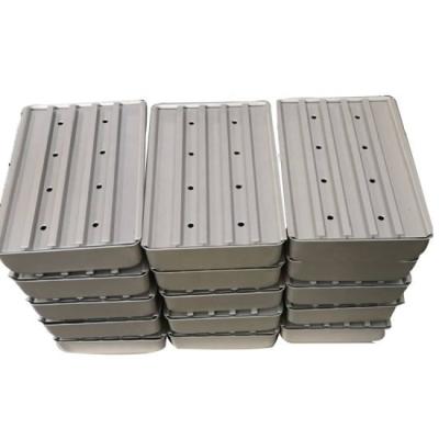 China aluminio de la cacerola de la bandeja del congelador de los mariscos, cacerola para los mariscos de congelación, bandeja material de aluminio rápidamente de congelación 1-3uni de la congelación rápida en venta