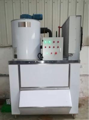 China máquina de hielo comercial de agua dulce de la escama de la refrigeración por aire 0.3Ton/300kgs para el supermercado en venta
