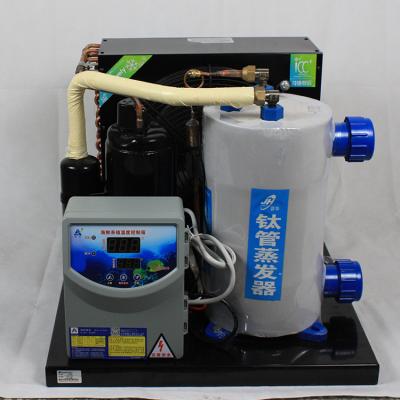 China Mini Compressor Water Chiller China para los pescados hidropónicos de Aquaraim con el precio bajo de alta calidad en venta