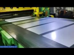 Productielijn van aluminium gesneden naar lengte 1650 mm gesneden naar lengte spoellijn