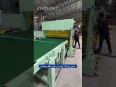 High Precision Metal Cut To Length Machine CTL Line With Film Laminator