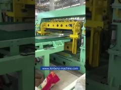 Durable Metal Cut To Length Line 2000mm Width CR Cut To Length Machine