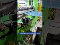Volledig automatische metaalspoel slitter snijmachine staal met film laminator