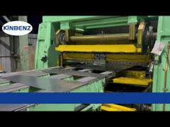 Precision Coil Cut To Length Line Steel Works Steel Coil Cutting Machine