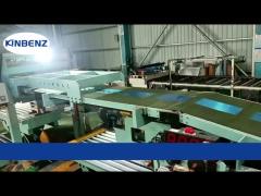 Rotary Shear High Speed Cut To Length Production Line With Film Laminator