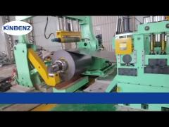 Vertical Metal Slitting Line HR CR Steel Strip Slitting Machine