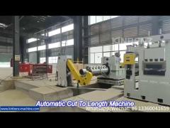 Máquina de corte automático de precisão para comprimento Máquina de linha de corte de metal para comprimento