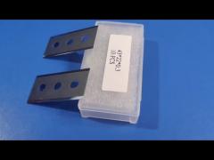 Wholesale Tungsten Carbide Razor Blade three Holes for Paper Slitting