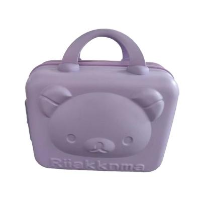 China 2025 Cartoon Print Waterproof Makeup Case Multifunction Cosmetic Organizer Bags for Lady Style Travel within Custom Logo for sale