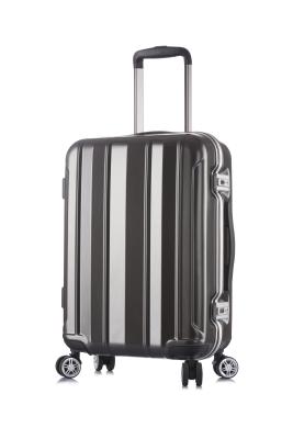China Business Style Lightweight Luxury PC Suitcase with TSA Lock and Aluminum Frame 360° Spinner Wheels for sale