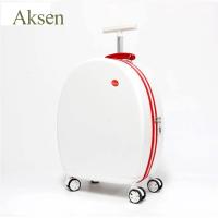 China Oval-Shaped Capsule-Style Carry-On Suitcase for sale