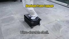 Highly Durable & Impact-Resistant Aluminum Luggage Performance Test