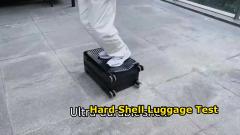 Hard Shell Spinner Luggage Durability and Drop Test