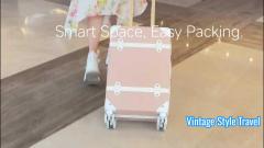 Vintage Spinner Luggage 15/20 Inch PC ABS