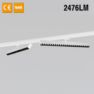 China 2500LM Led Linear Track Light , Industrial Track Lighting 40w CE ROHS Approval for sale