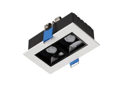 China 5w Ceiling Recessed LED Spotlights Downlight Aluminium Square 48° Bean Angle for sale