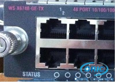 中国 データ センタおよびサーバー農場のための改装された電気通信装置 Cisco WS-6748-GE-TX 販売のため