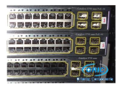 中国 Cisco WS-C3750X-48T-L のネットワーク スイッチの改装された電気通信装置 販売のため