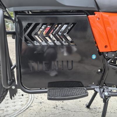 China Hot sales in Central Asia! Tieniu electric motorcycle, with its distinctive appearance, powerful performance and long battery life, is the favorite of delivery and Courier workers! for sale