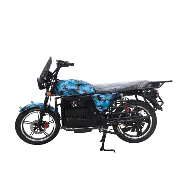 Quality The Road to Conquering Africa! Military-themed electric motorcycle with strong power and super durability, making it easy to carry goods and people for sale