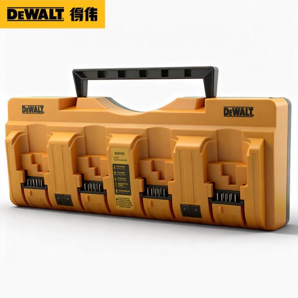 Quality 4 Ports Dewalt Multi Battery Charger DCB127 DCB120 DCB200 DCB204 DCB206 DCB182 for sale