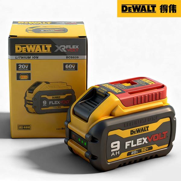 Quality DCB609 DCB546 60V 9AH Dewalt Battery Dewalt 18v Lithium Ion Battery for sale