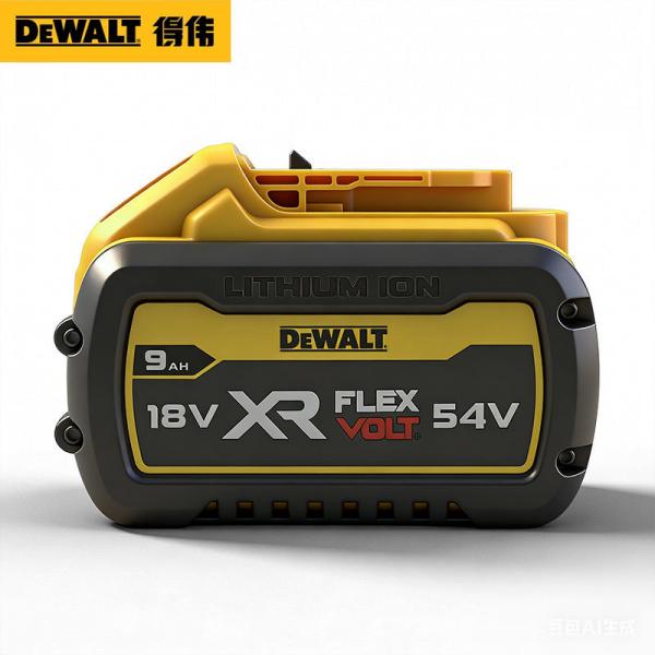Quality 18V 54V Dewalt Lithium Battery Anti Grease DCB546 Oil Proof 9.0Ah With LED Indicator for sale
