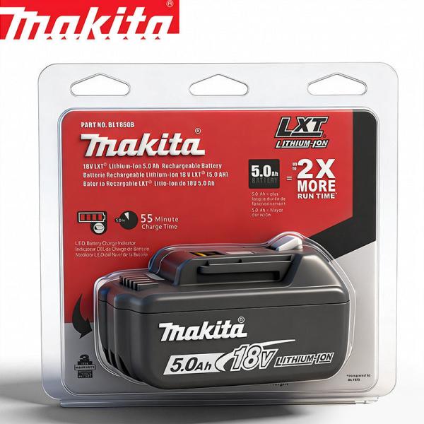 Quality 5000 Cycles Makita BL1850B 18V 5Ah LiFePO4 Cordless Power Tools Battery for sale