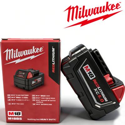 China 1000 Cycles Milwaukee 18V 5.0AH 18650 Power Tool Battery Pack for sale