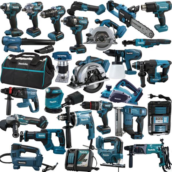 Quality 18V Makita Tool Set Power Tool Combo Kits For Automobile Construction Woodworking for sale