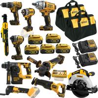 Quality 18 In 2 Dewalt 20V Set Rechargeable Dewalt Brushless Combo RoHS UL for sale