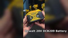 DEWALT DCB209 9.0AH Battery , 20V Maximum Lithium-ion Battery