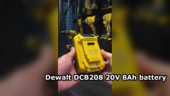 Dewalt DCB208 20V 8Ah Li-ion Battery