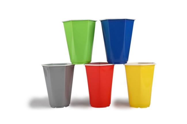 Wholesale High Quality 16oz Red, Blue Varous Color Custome Logo PP Disposable Plastic Cup