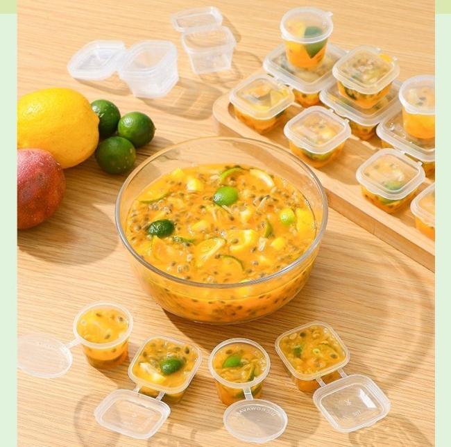 Factory Supply Disposable PP Sauce Cup Sealed Souce Cup Take out Round Plastic Cup
