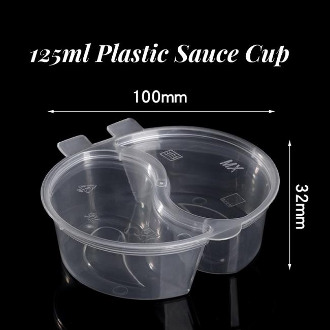 35ml/50ml/75ml/100ml PP Plastic Cup Disposable Sauce Cup