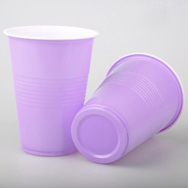 Disposable Plastic Cup Double-Layer Plastic Cup Table Tennis Set 16oz